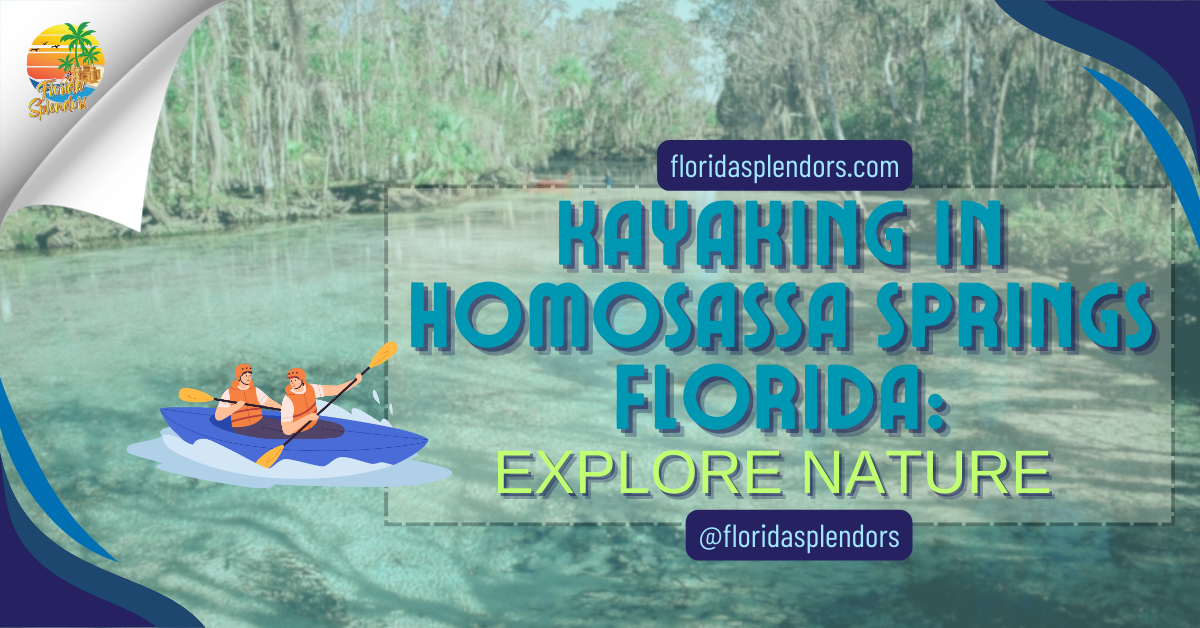 Kayaking in Homosassa Springs Florida: Explore Nature - Florida Splendors